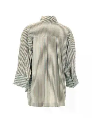 ELENA MIRO` Striped-pattern Blouse