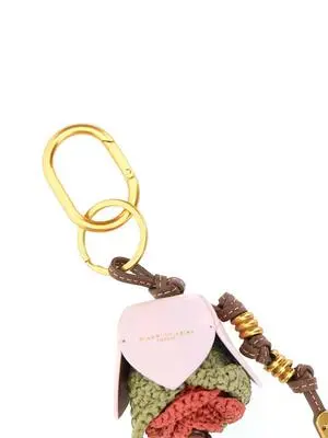 GIANNI CHIARINI Straw Flower Charm Keyring