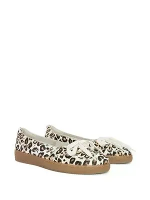 MSGM Animal-print Ballet-style Sneakers