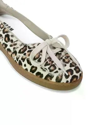 MSGM Animal-print Ballet-style Sneakers