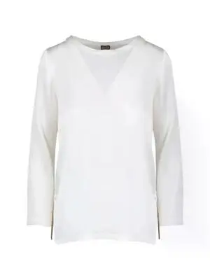 Malìparmi Long-sleeve Blouse - White