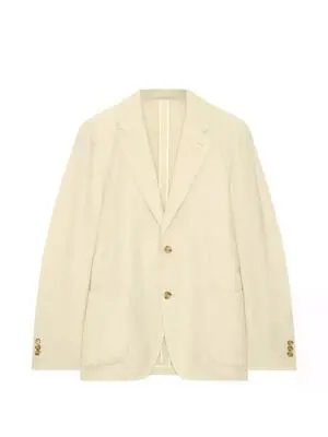 LARDINI Single-breasted Blazer - Neutrals