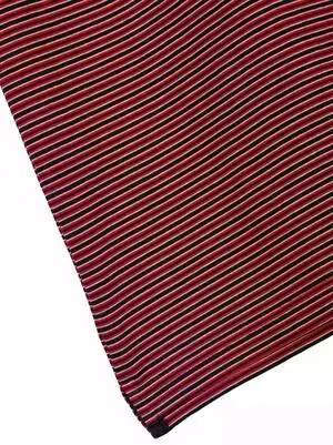 STUDIO TOMBOY Striped Polo Shirt - Red