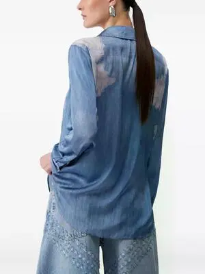 Liu Jo Digital-print Shirt - Blue