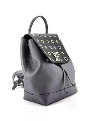 LOUIS VUITTON Lockme Eyelet Leather Backpack