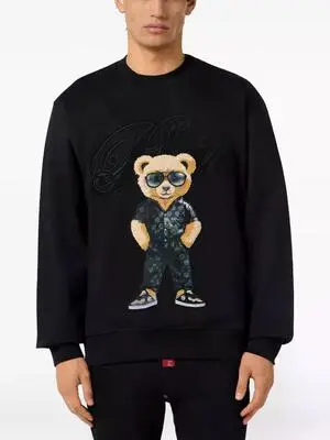 Philipp Plein Teddy-embroidery Sweatshirt