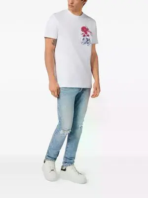 Philipp Plein Printed Round-neck T-shirt