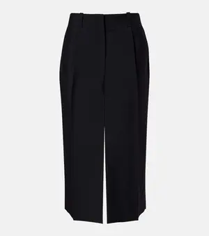 Givenchy Wool And Mohair Skirtpants
