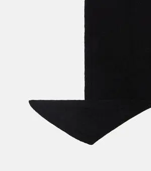 Simone Rocha Embellished Cashmere Scarf