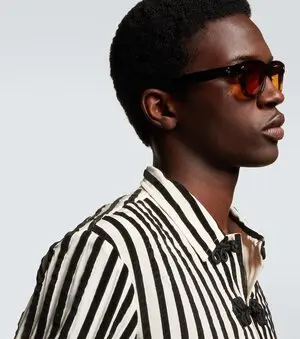 SESTINI Square Frame Sunglasses - Brown