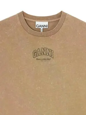 GANNI Logo T-shirt