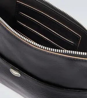 Our Legacy Supporter Leather Pouch With Strap