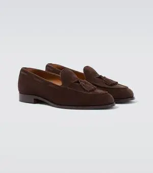 Loro Piana Suede Leather Loafers