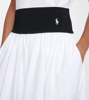 Polo Ralph Lauren Paneled Midi Skirt