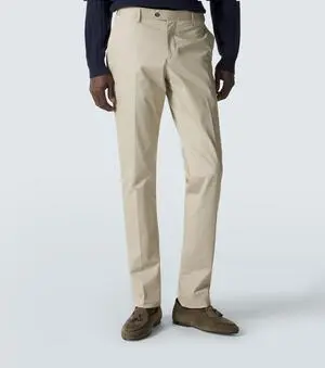 LARDINI Cotton Chinos - Beige