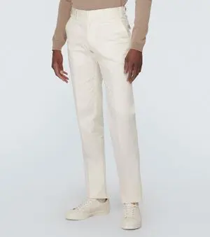 LARDINI Cotton Chinos - White