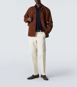LARDINI Suede Jacket