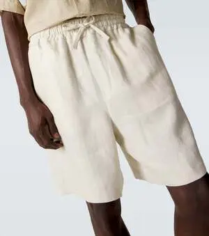 LARDINI Linen Shorts