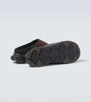 Hoka One One Ora Primo Ext Suede Mules - Brown