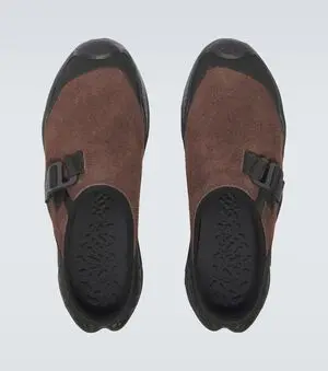Hoka One One Ora Primo Ext Suede Mules - Brown