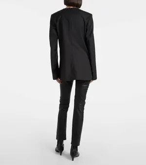 Ag Mari Leather Skinny Pants