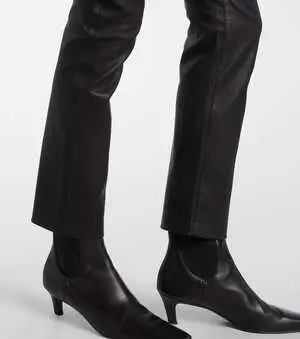 Ag Mari Leather Skinny Pants