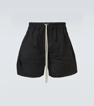 Rick Owens Cotton Jersey Shorts
