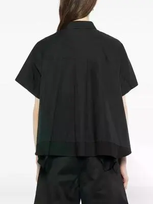 Sacai Flared Asymmetric Hem Shirt