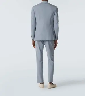 Brioni Trevi Cotton And Silk-blend Suit