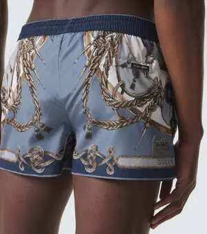 Dolce & Gabbana Printed Swim Trunks