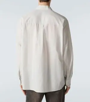 Our Legacy Above Striped Cotton-blend Shirt