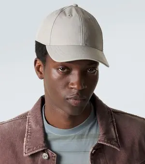 Our Legacy Embroidered Logo Baseball Cap - Grey