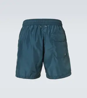 Rubinacci Satin Swim Trunks