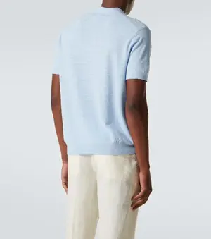 Polo Ralph Lauren Cotton And Linen Polo Shirt