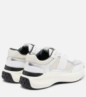 TOD'S Leather-trimmed Sneakers