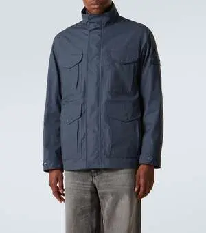 Stone Island Compass Cotton Canvas Field Jacket