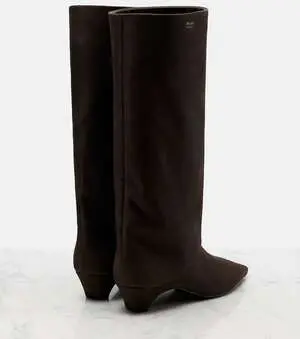 Prada Leather Knee-high Boots