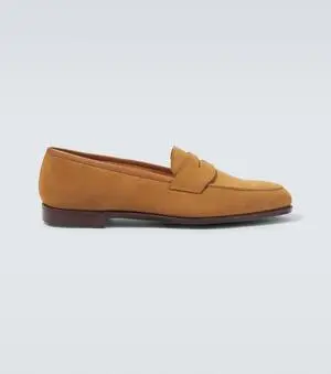 George Cleverley Bradley Ii Suede Loafers - Brown