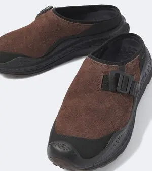 Hoka One One Ora Primo Ext Suede Mules - Brown