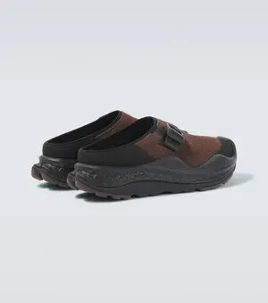 Hoka One One Ora Primo Ext Suede Mules - Brown
