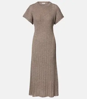 Casual Knit Midi Dresses