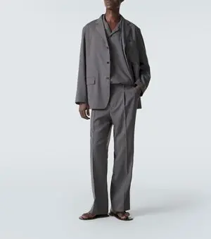Auralee Cashmere Poplin Shirt