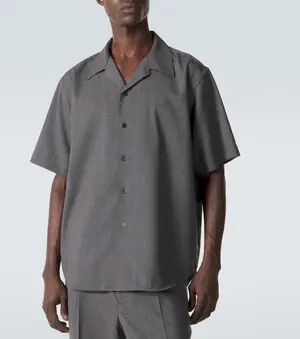 Auralee Cashmere Poplin Shirt
