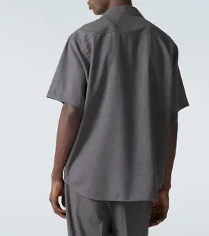 Auralee Cashmere Poplin Shirt