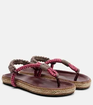 Isabel Marant Gypso Thong Sandals - Multicoloured