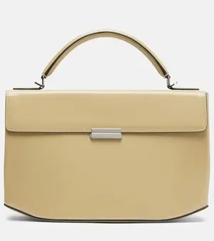TOTEME Box Small Leather Top-handle Bag - Beige