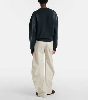 Acne Studios Patty Cotton Barrel-leg Pants