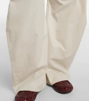 Acne Studios Patty Cotton Barrel-leg Pants