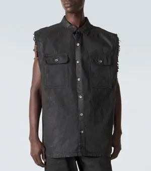 Rick Owens Oversized Cotton Shirt