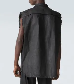 Rick Owens Oversized Cotton Shirt
